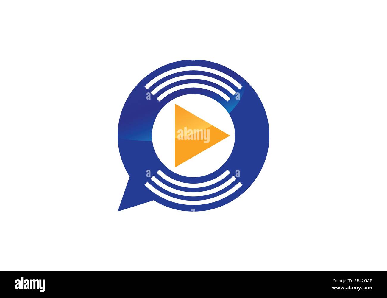 Video Chat logo designs concept vector, Video Talk logo symbol Stock ...