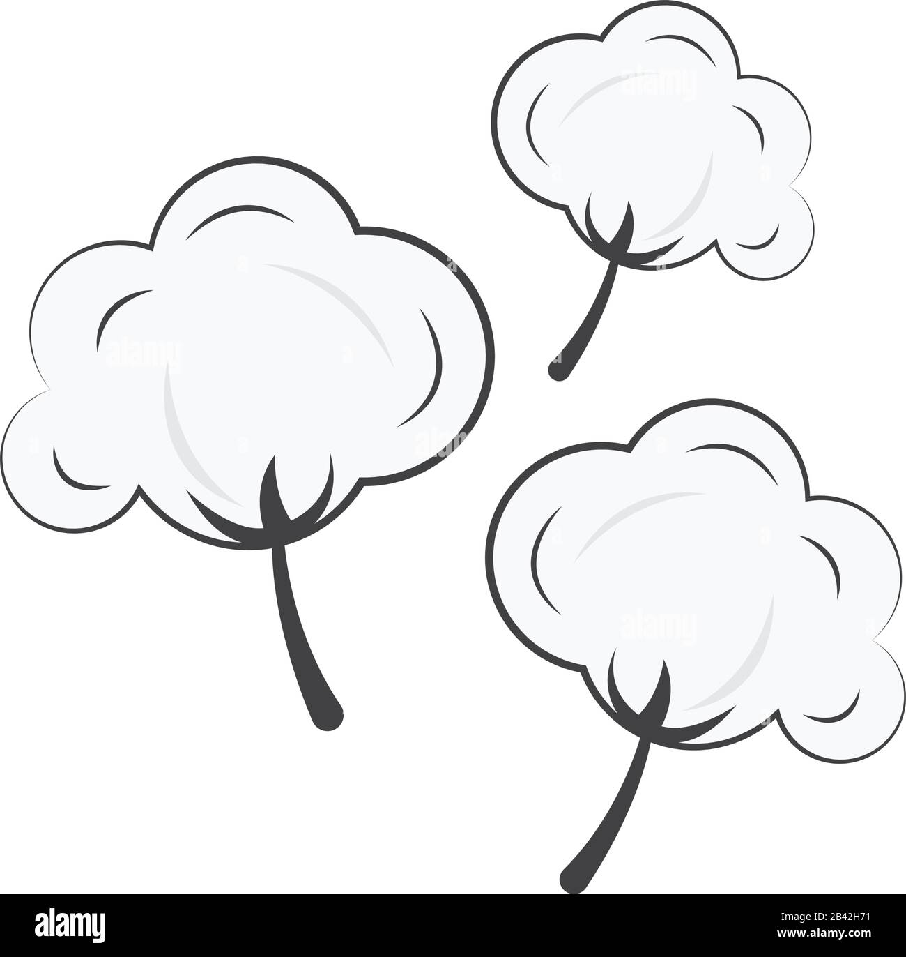 Cotton logo illustration vector design Stock Vector Image & Art - Alamy