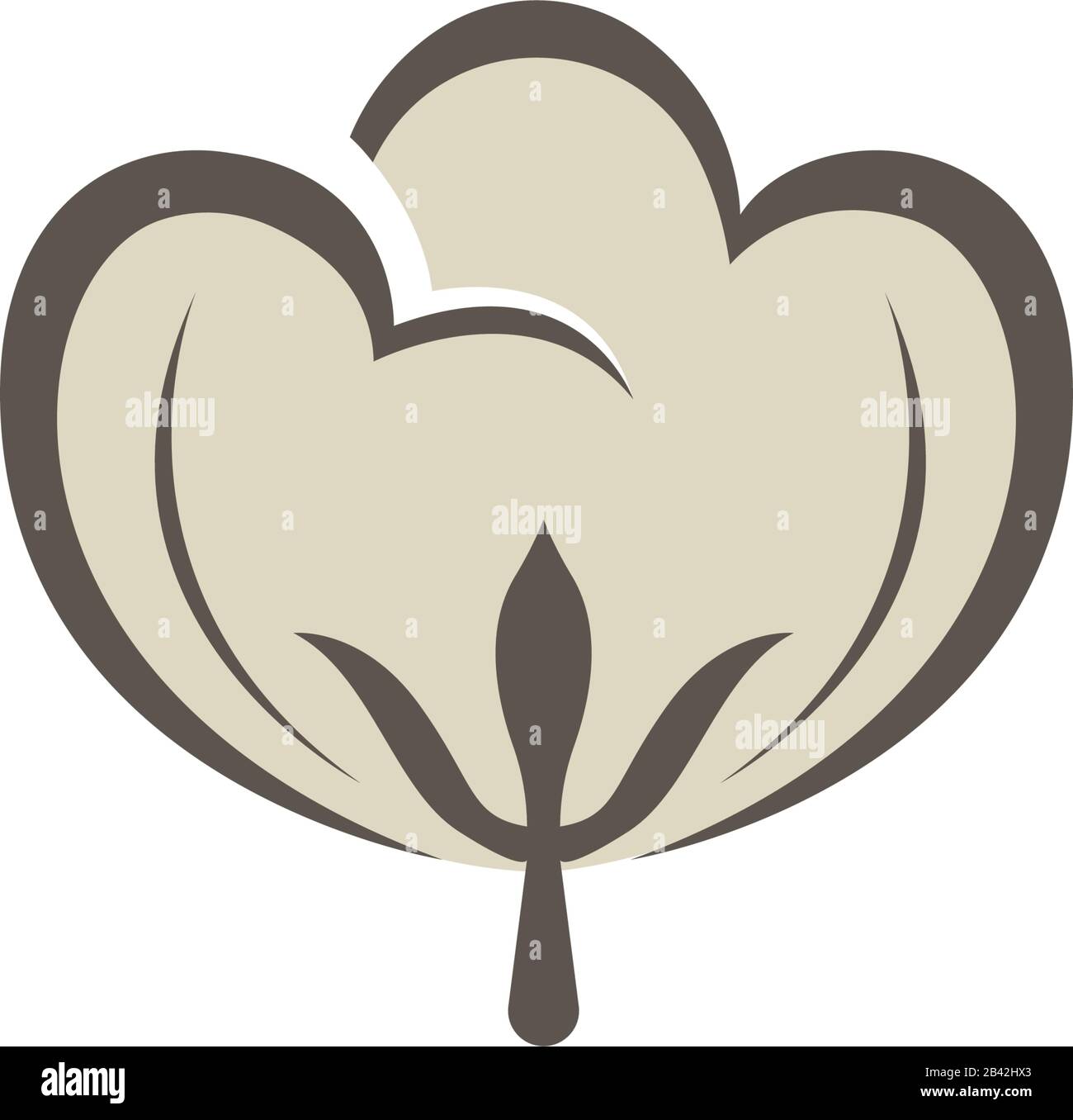 Cotton logo illustration vector design Stock Vector Image & Art - Alamy