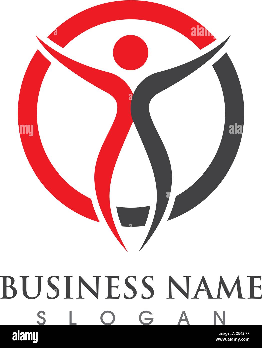 Success people jump logo sign illustration vector design Stock Vector ...