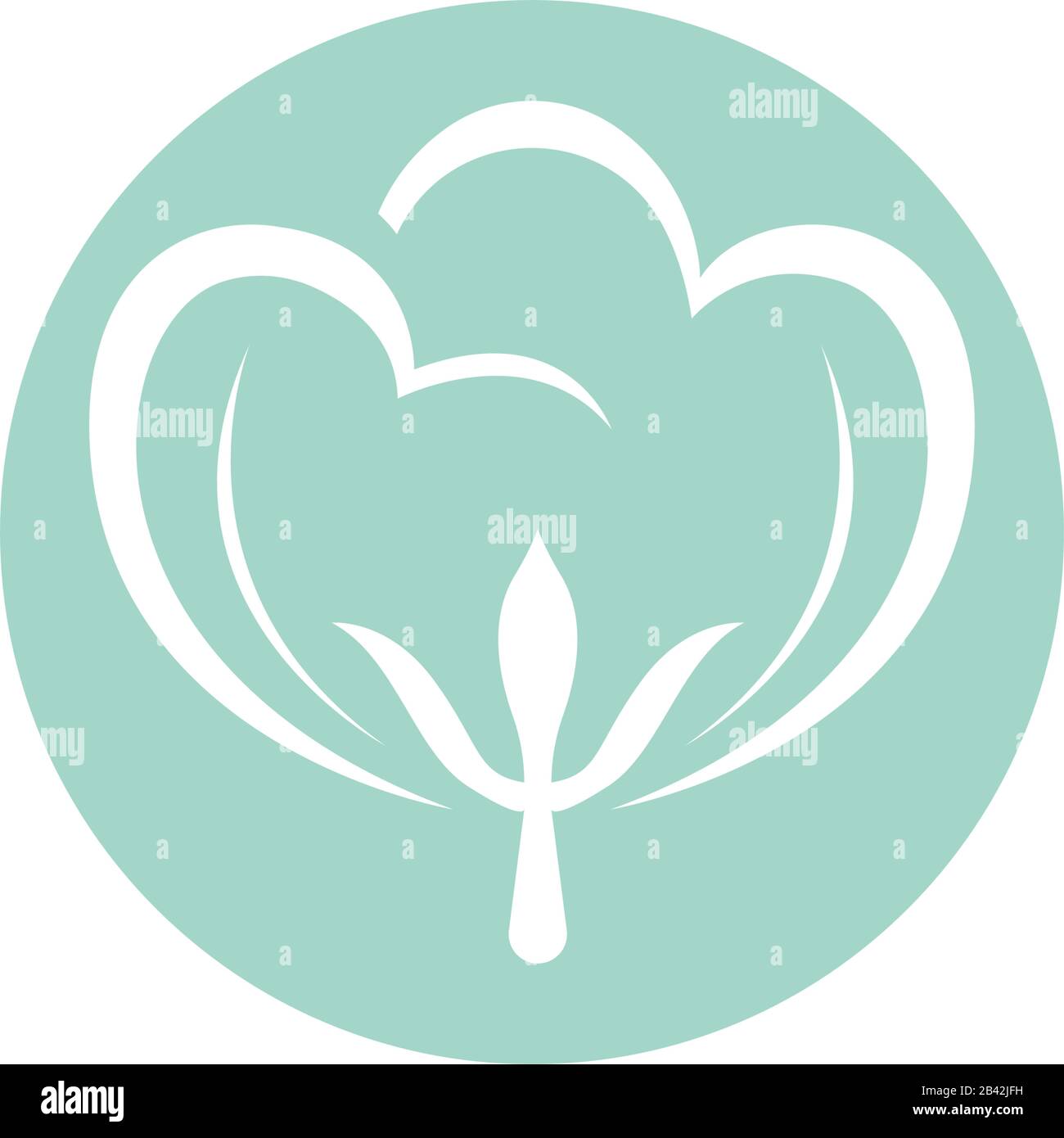 Cotton logo illustration vector design Stock Vector Image & Art - Alamy