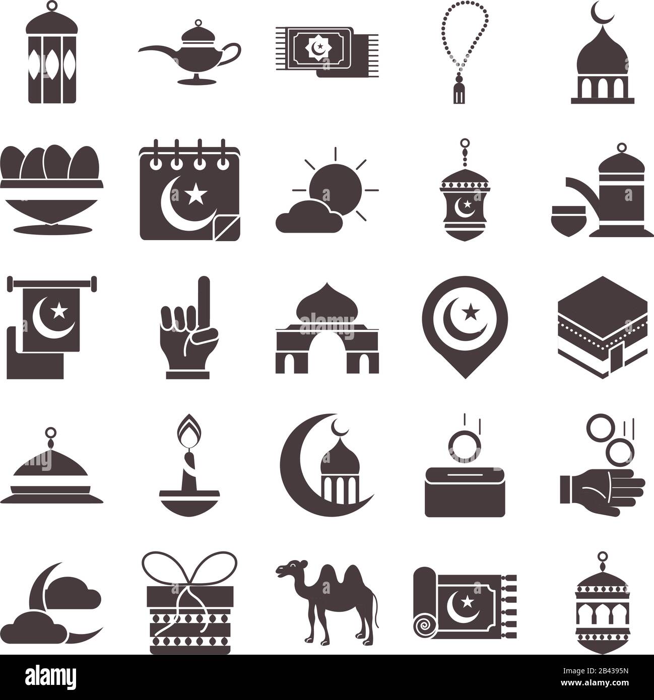 Islamic Symbols Vector