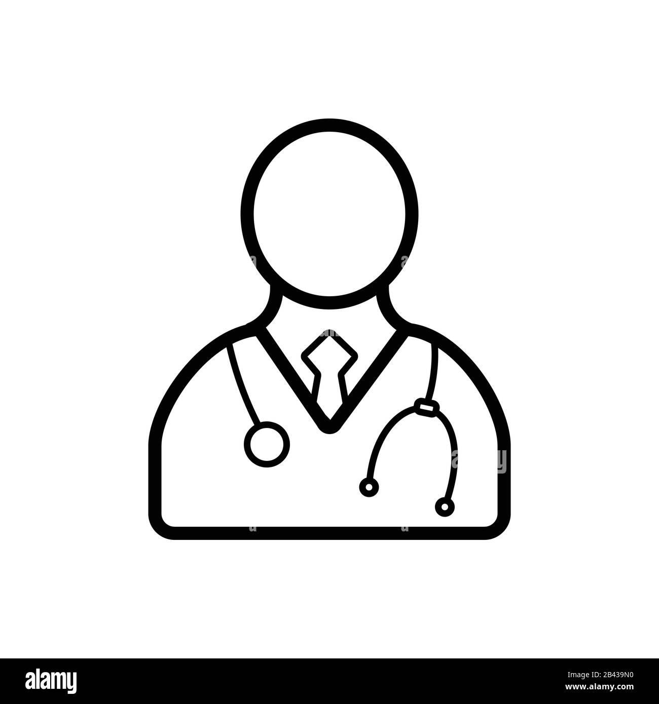 Physician icon Stock Vector Images - Alamy
