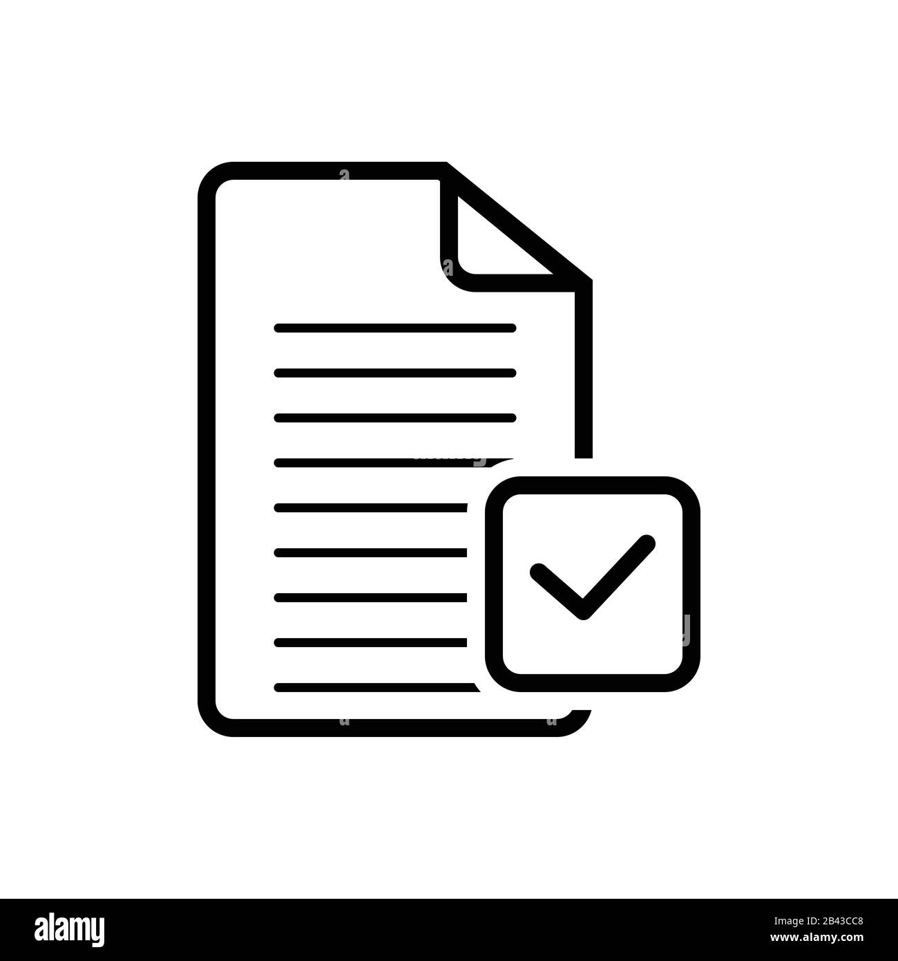 Approved icon Stock Vector Images - Alamy