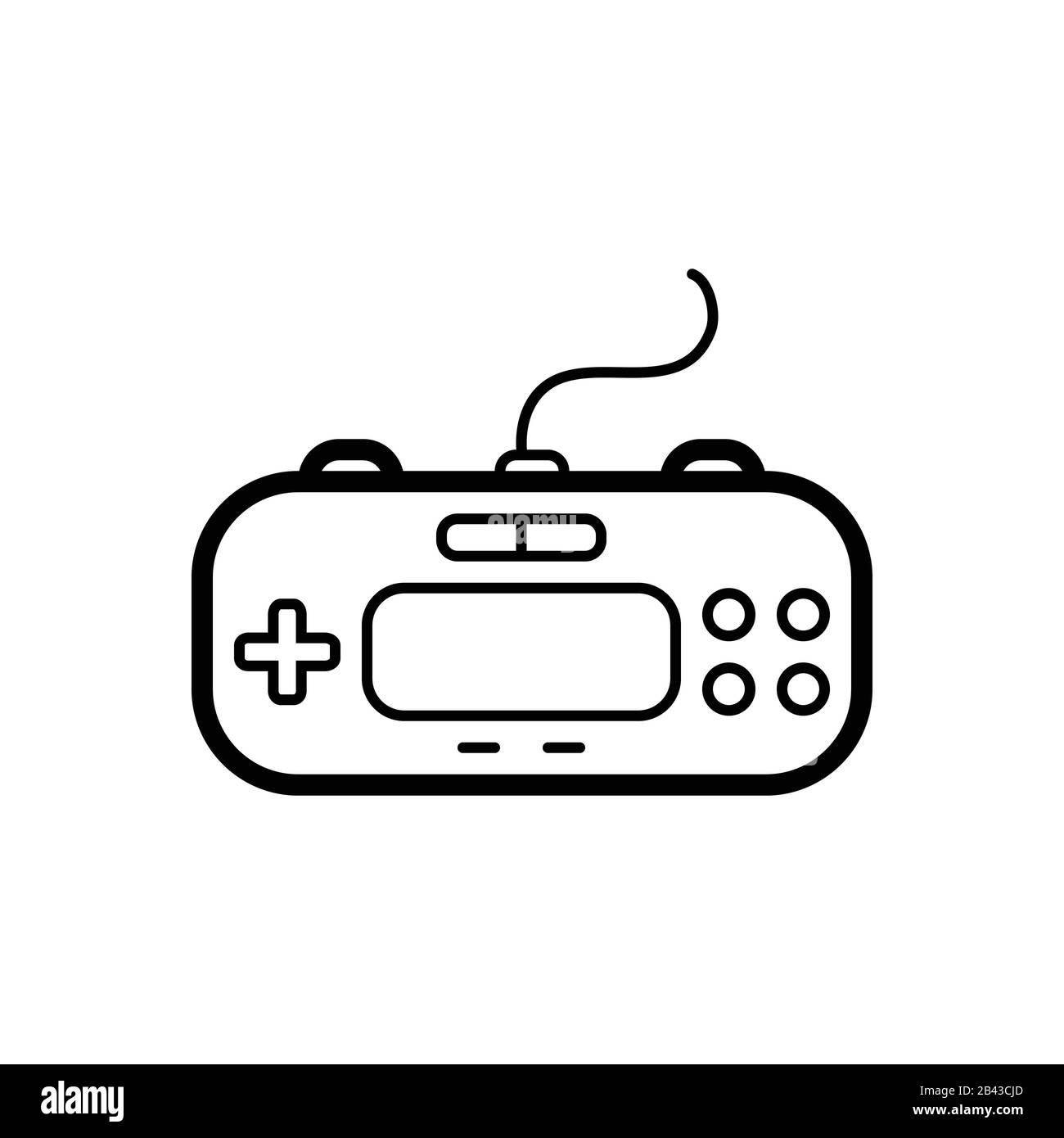 Control pad icon Stock Vector Image & Art - Alamy