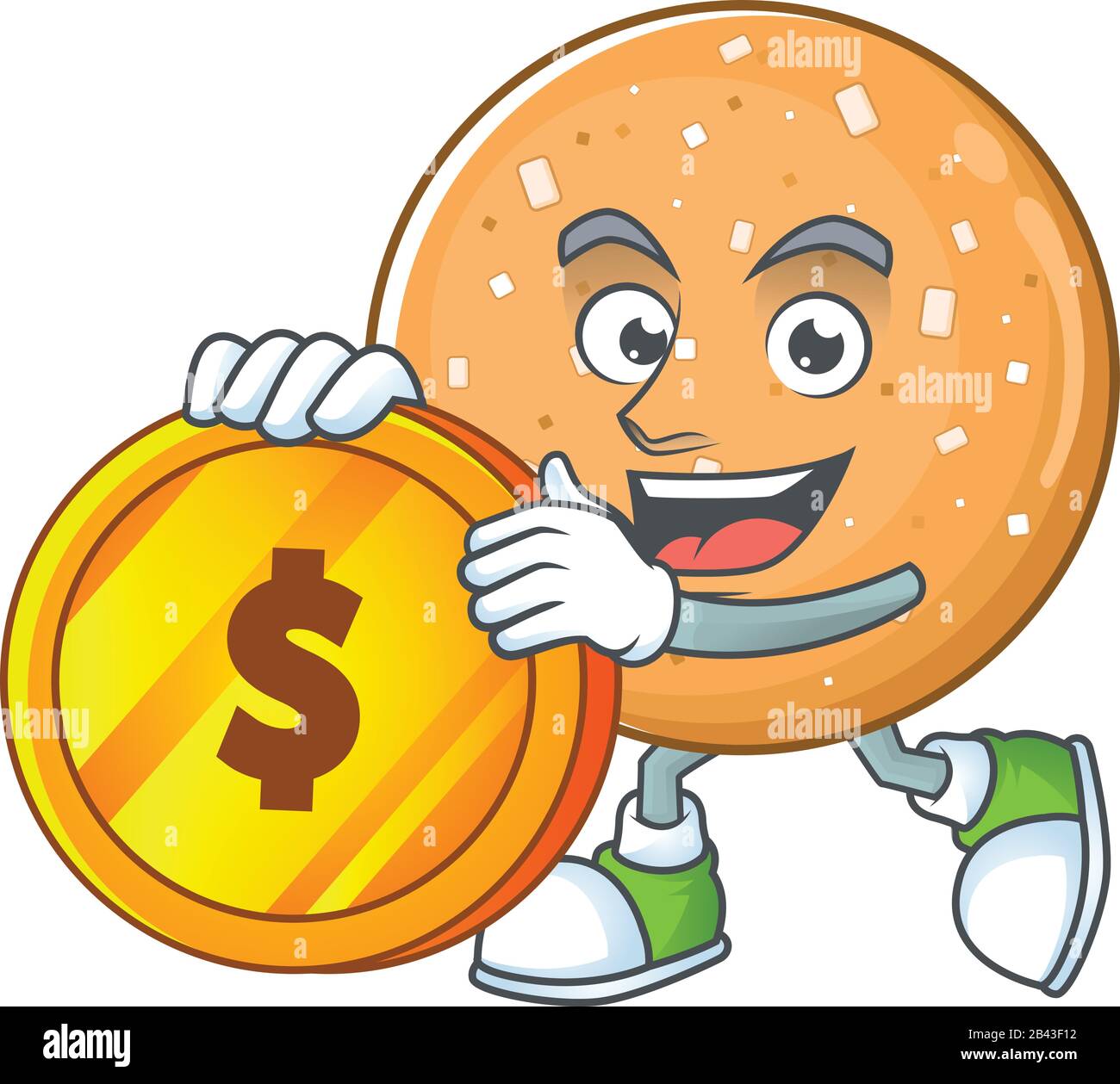 Food with gold sprinkles Stock Vector Images - Alamy