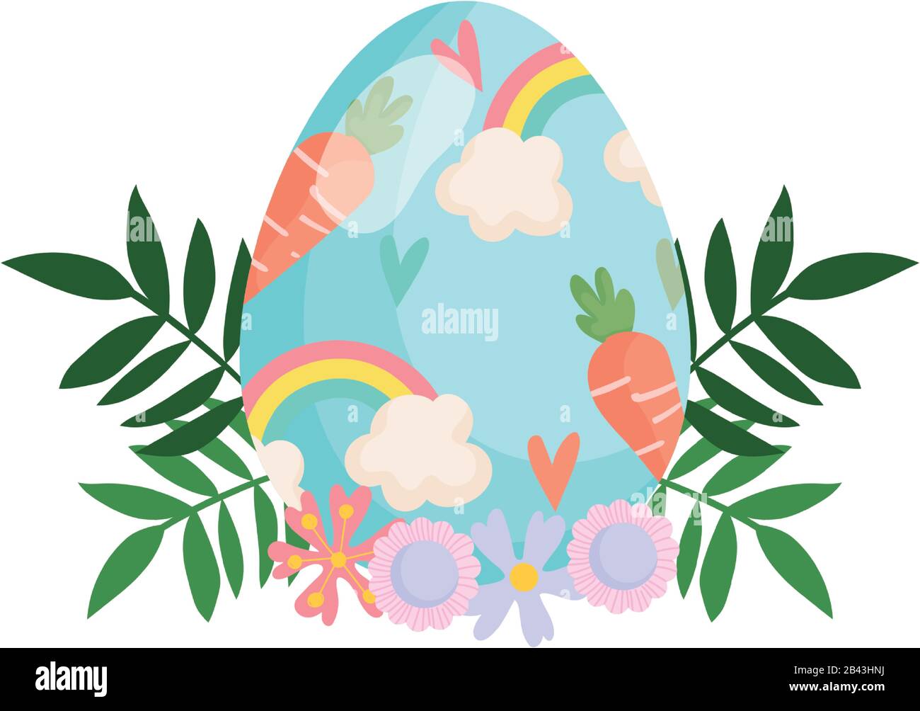 Carrot foliage Stock Vector Images - Alamy