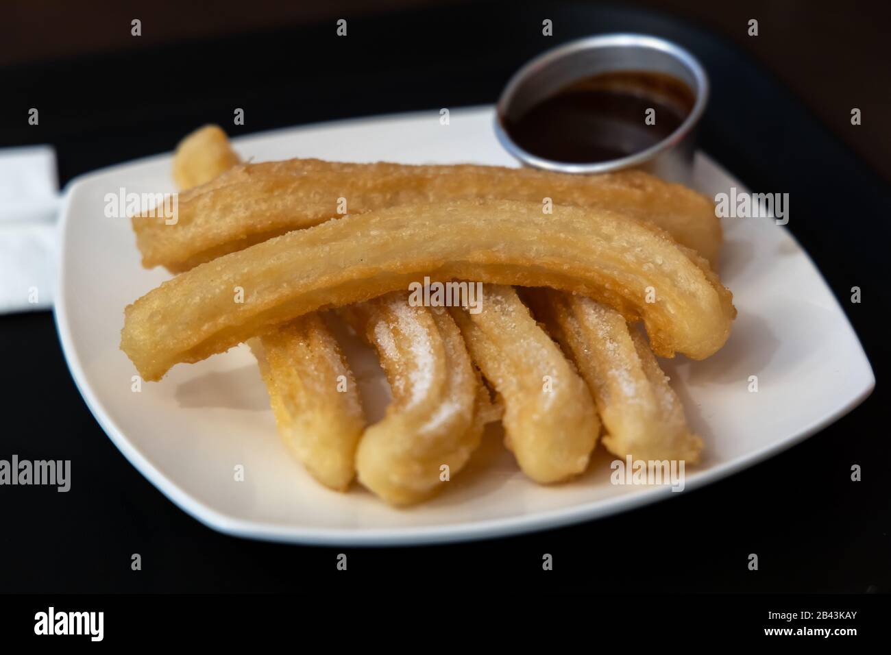 Churus on a white tray, Manila, Philippines Stock Photo - Alamy
