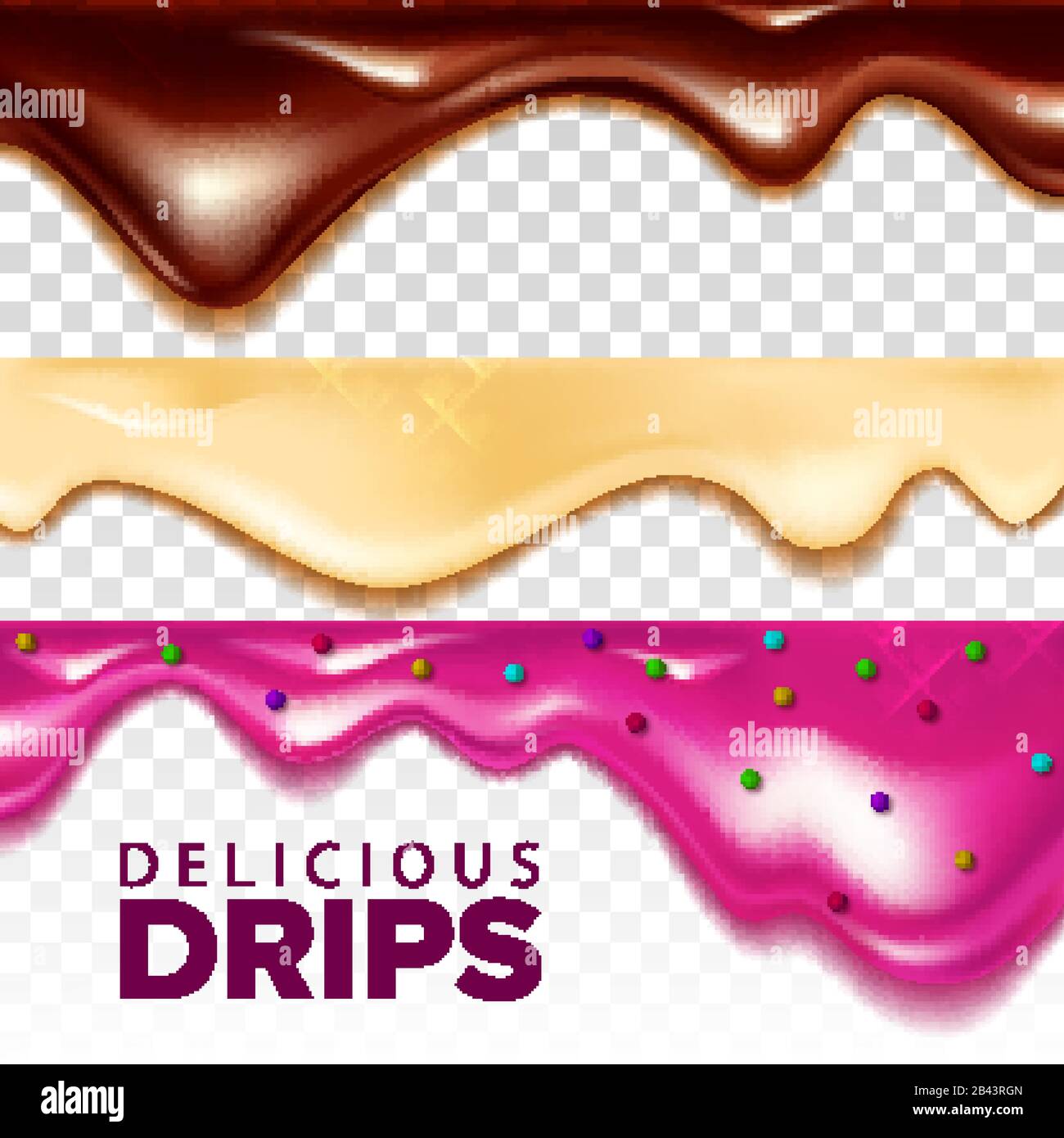 Molten cake Stock Vector Images - Alamy