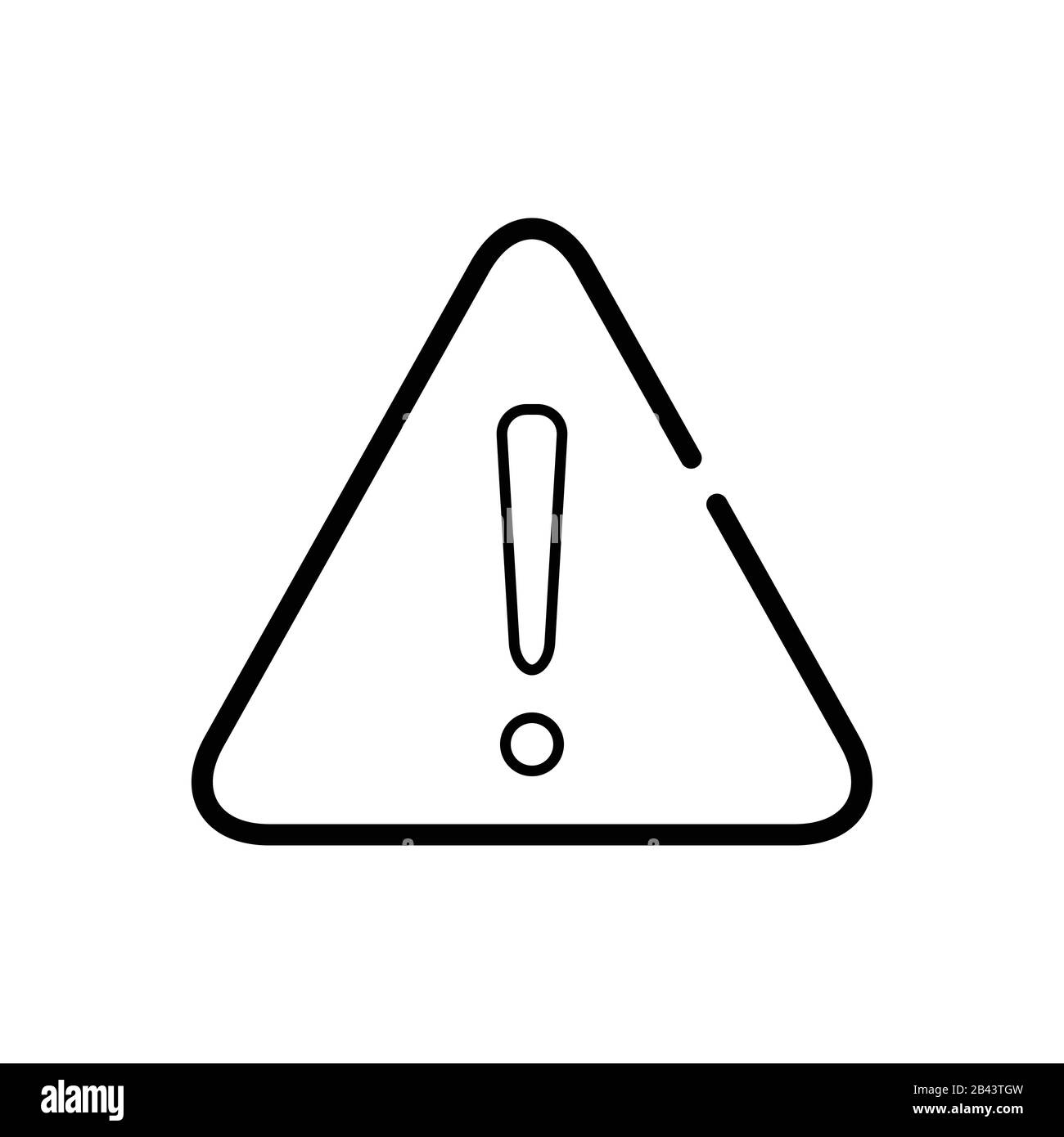 Warning icon Black and White Stock Photos & Images - Alamy