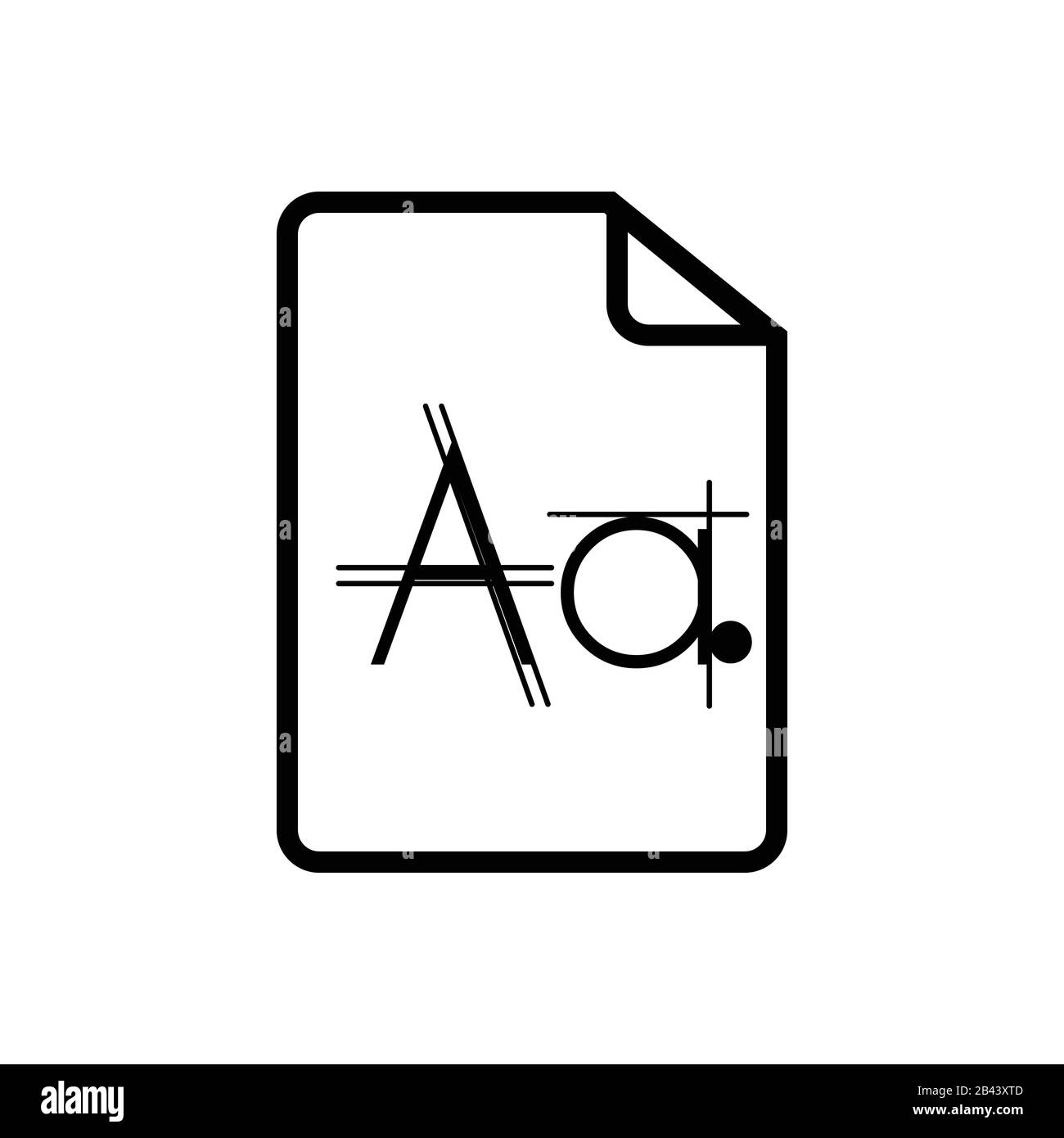 New file icon Stock Vector Image & Art - Alamy
