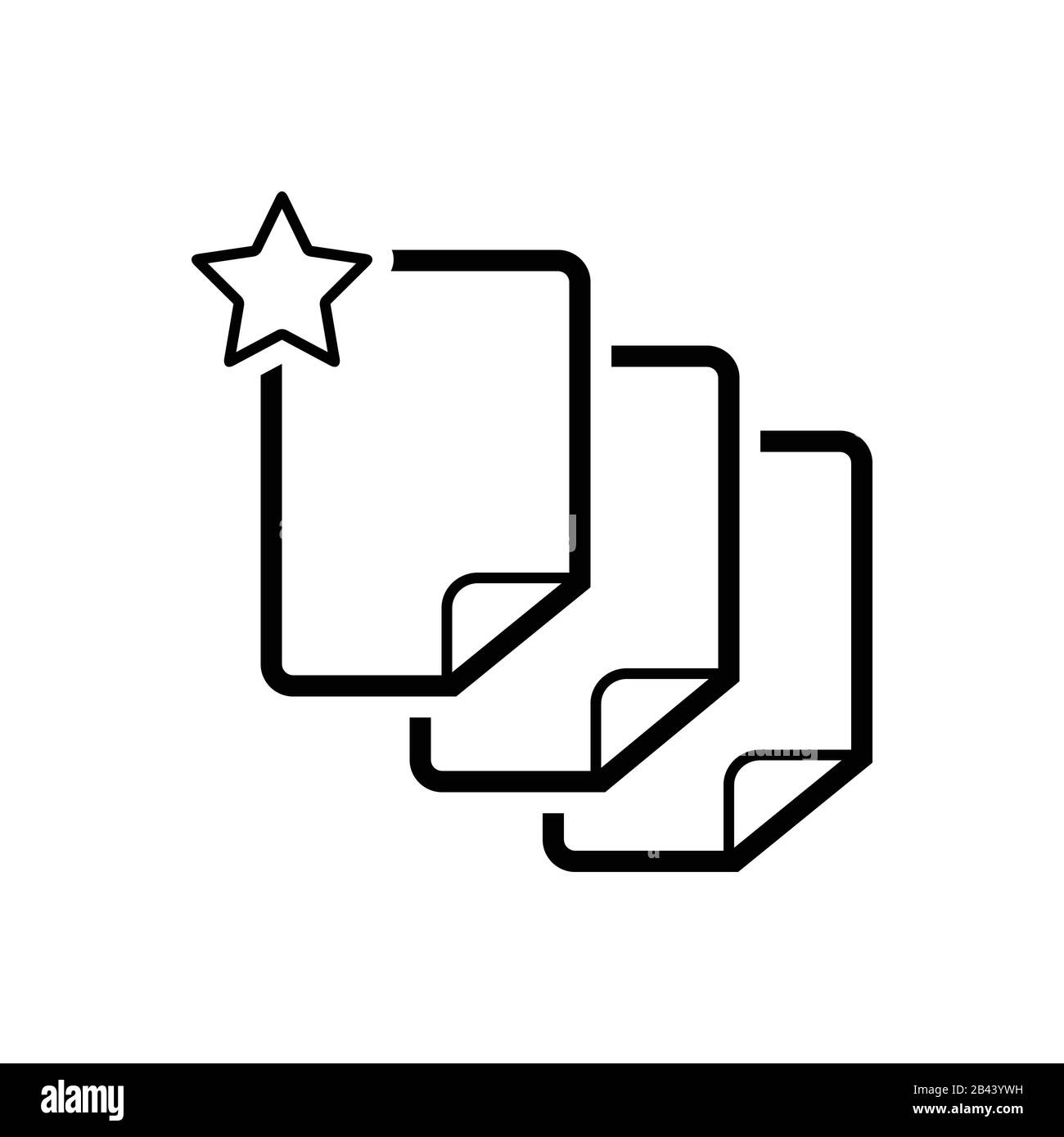 Popular file icon Stock Vector Image & Art - Alamy