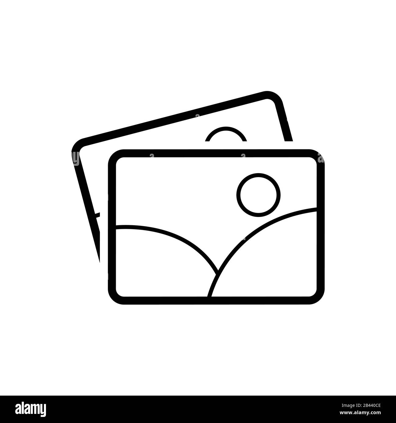 Album icon Stock Vector Images - Alamy