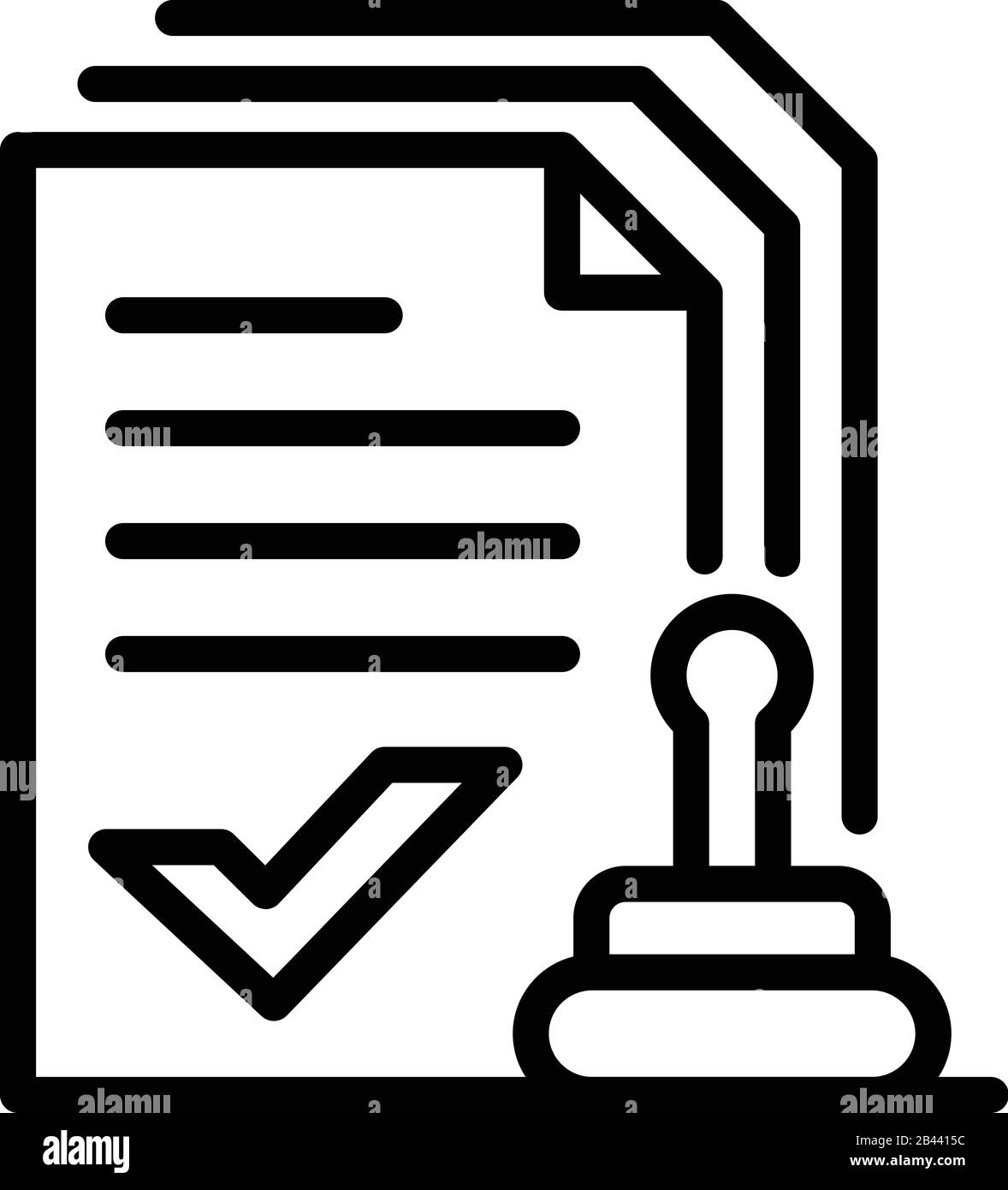 Work visa approved stamp Black and White Stock Photos & Images - Alamy
