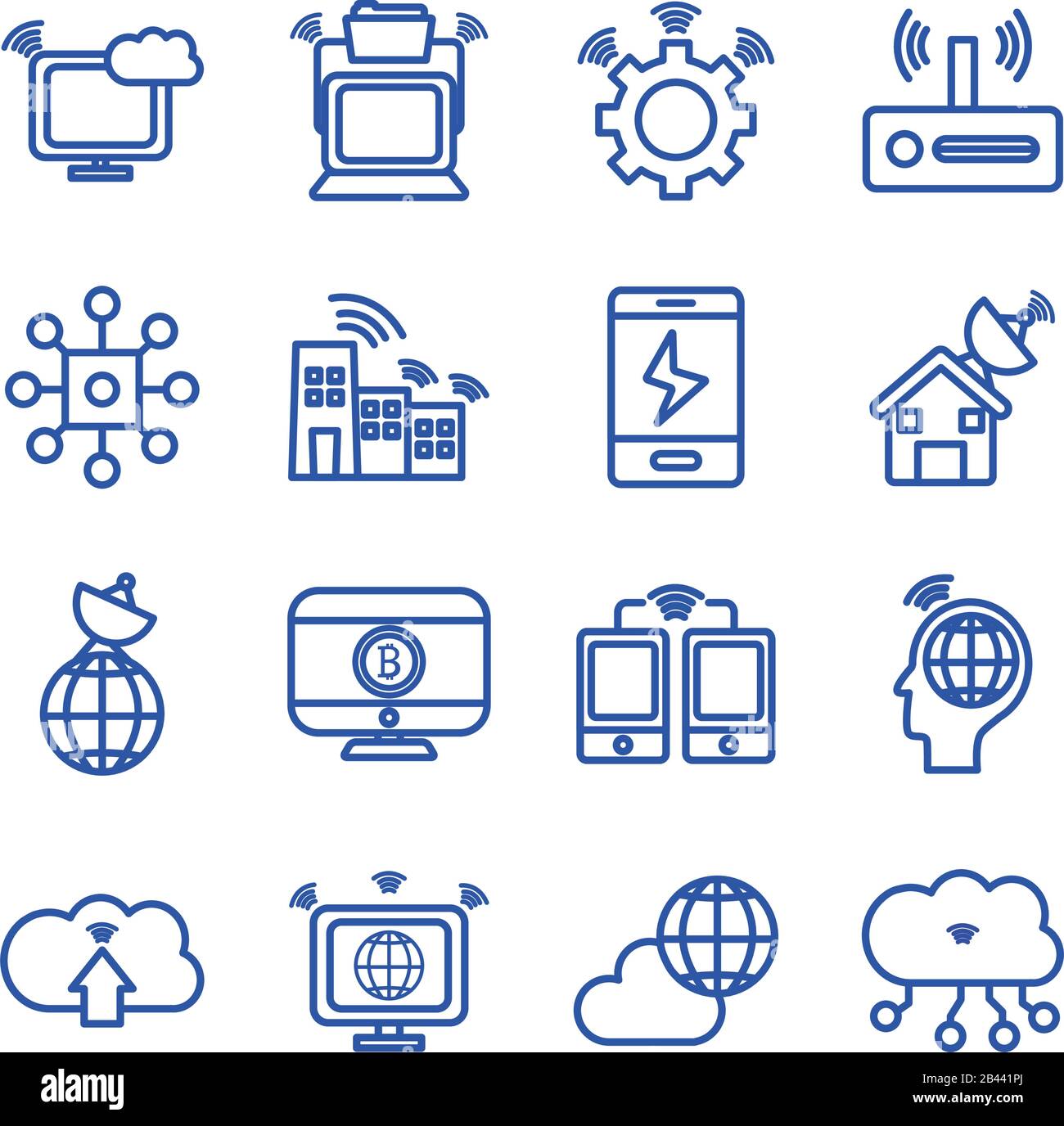 Electronic Communication Icon