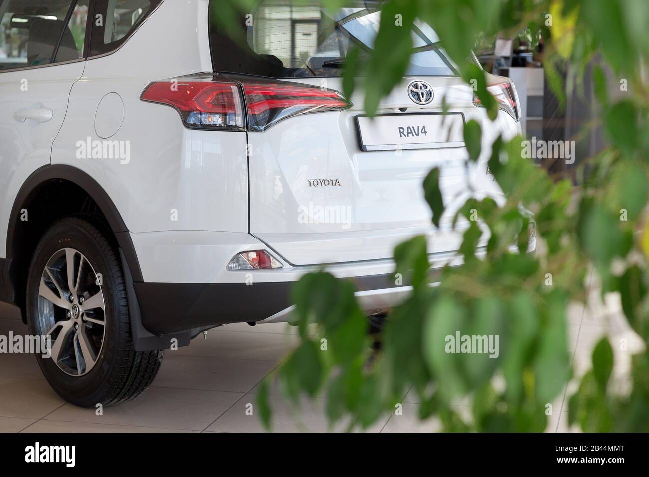 Toyota Rav4 Rear High Resolution Stock Photography and Images - Alamy