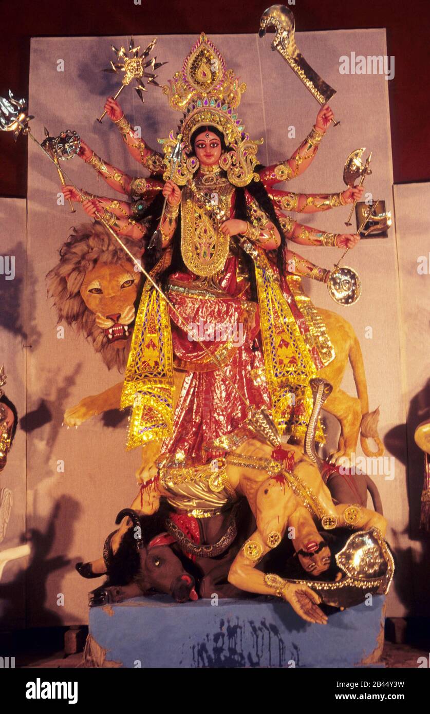 Goddess durga, India, Asia Stock Photo - Alamy