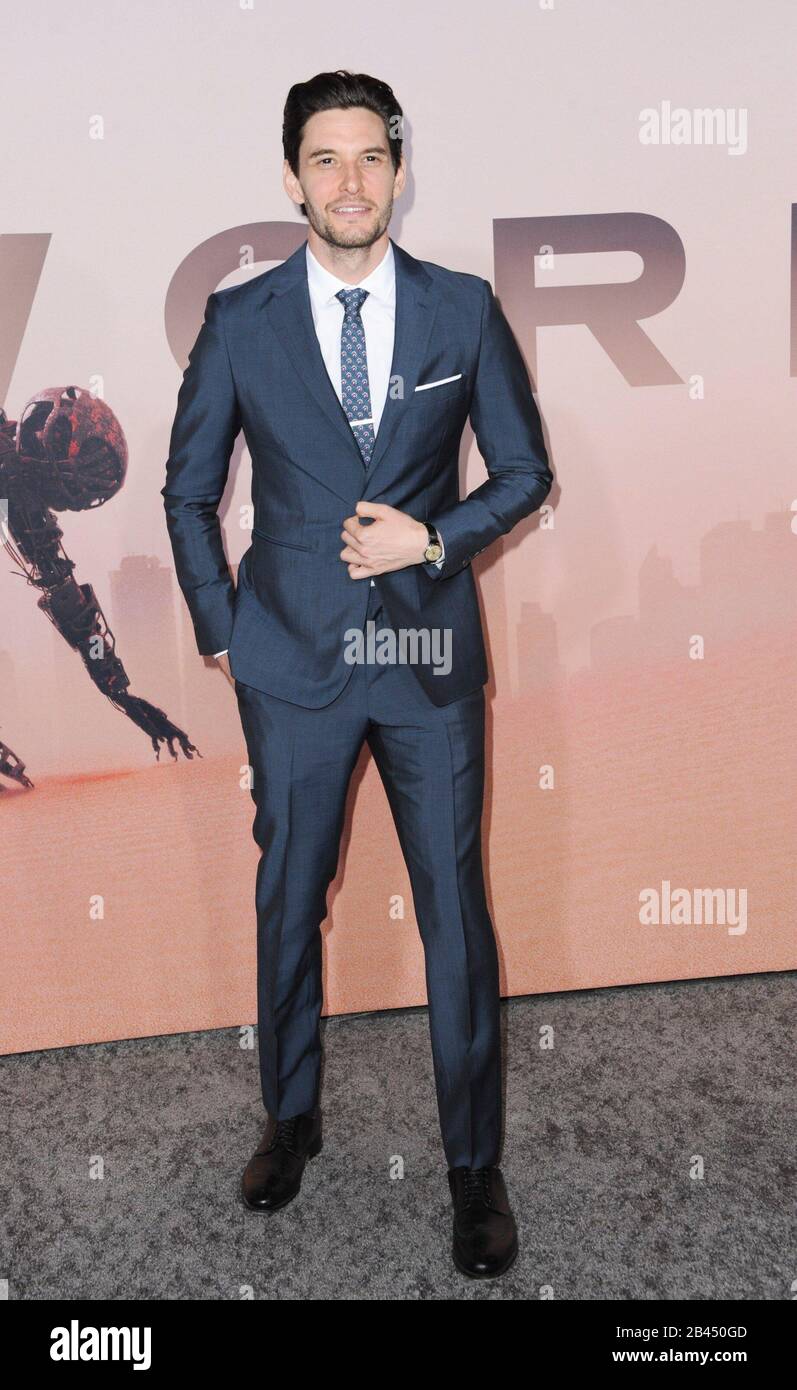 Los Angeles, CA. 5th Mar, 2020. Ben Barnes at arrivals for WESTWORLD ...