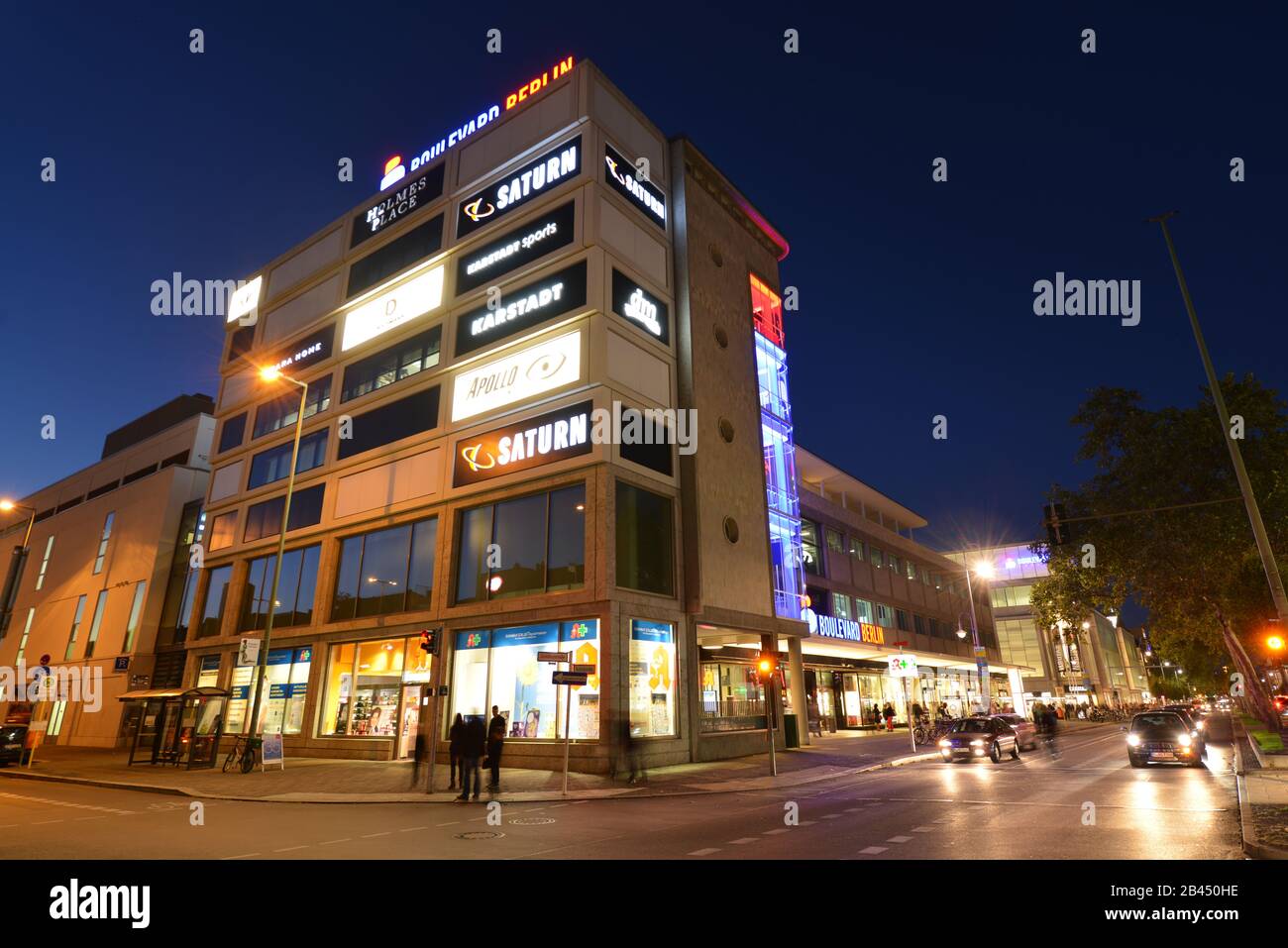 Boulevard Berlin, Schlossstrasse, Steglitz, Berlin, Deutschland Stock ...