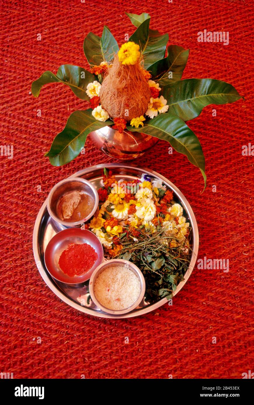 Pooja background hi-res stock photography and images - Alamy