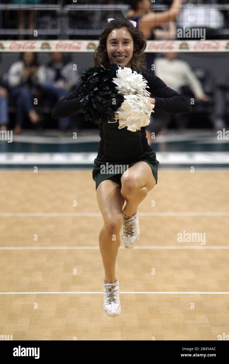 March 5, 2020 - Hawaii cheerleaders perform during a game between the ...