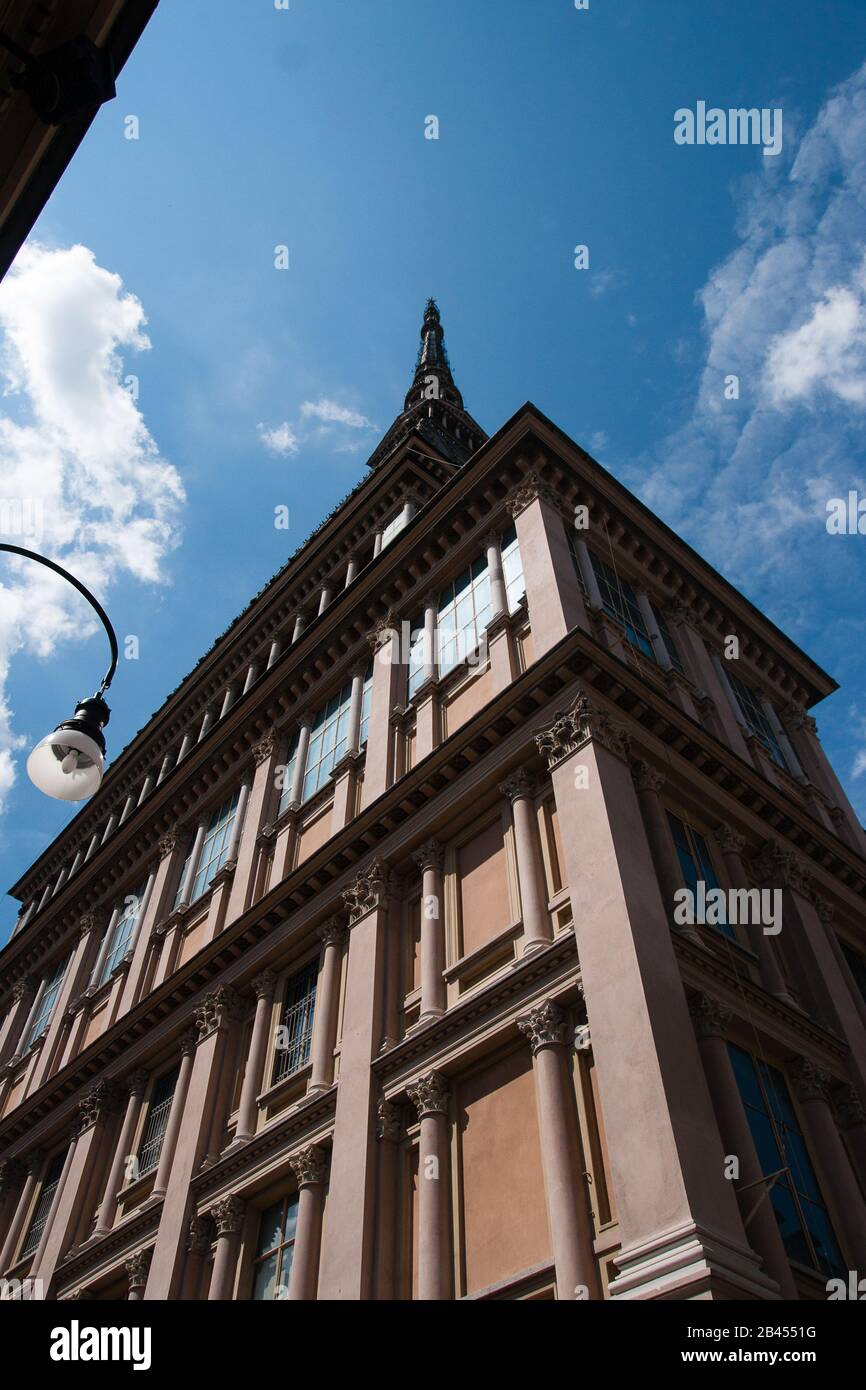 Torino architecture attraction tower with cinema museum Stock Photo - Alamy