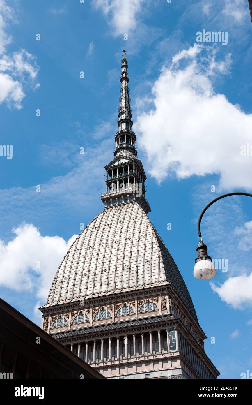 Torino architecture attraction tower with cinema museum Stock Photo - Alamy