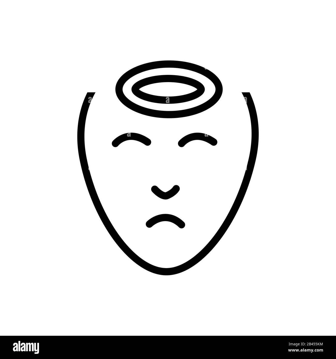 Headache icon hi-res stock photography and images - Alamy