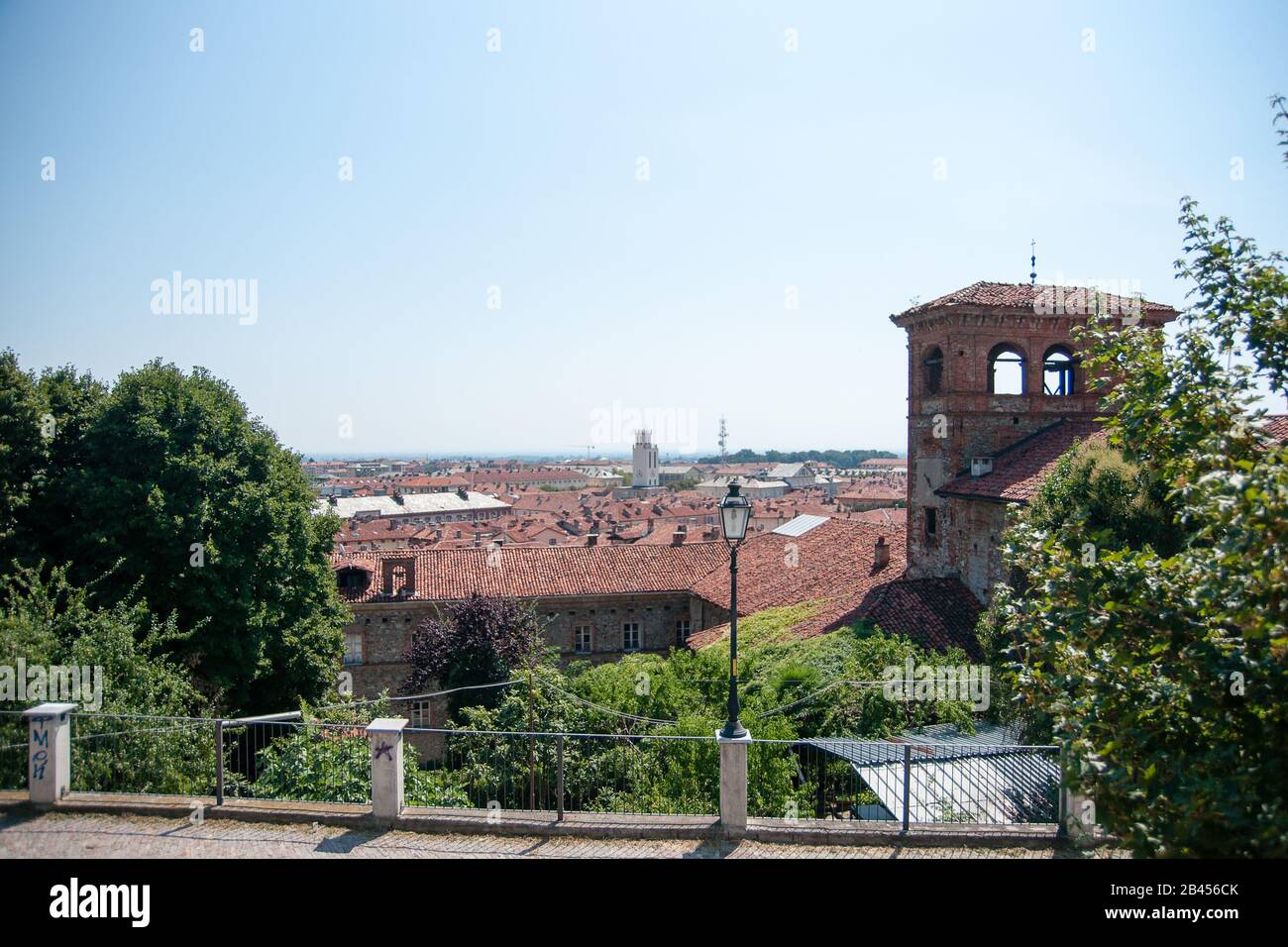 Historic pinerolo architecture italy old city Stock Photo - Alamy