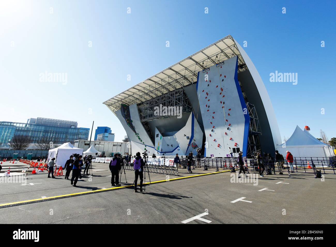Tokyo, Japan. 6th Mar, 2020. General view of Aomi Urban Sports Park ...