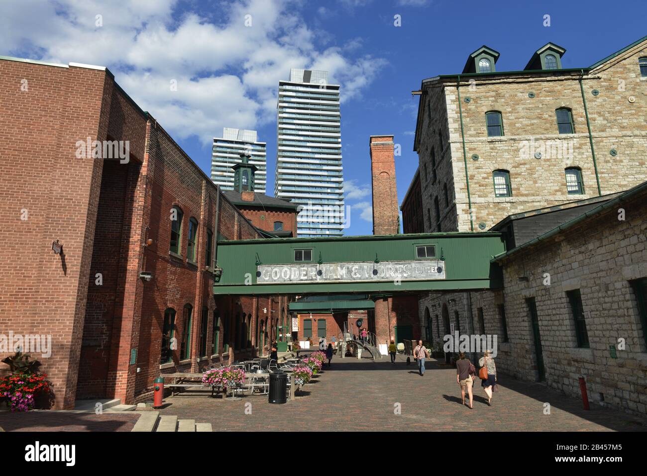 Distillery District, Toronto, Ontario, Kanada Stock Photo - Alamy