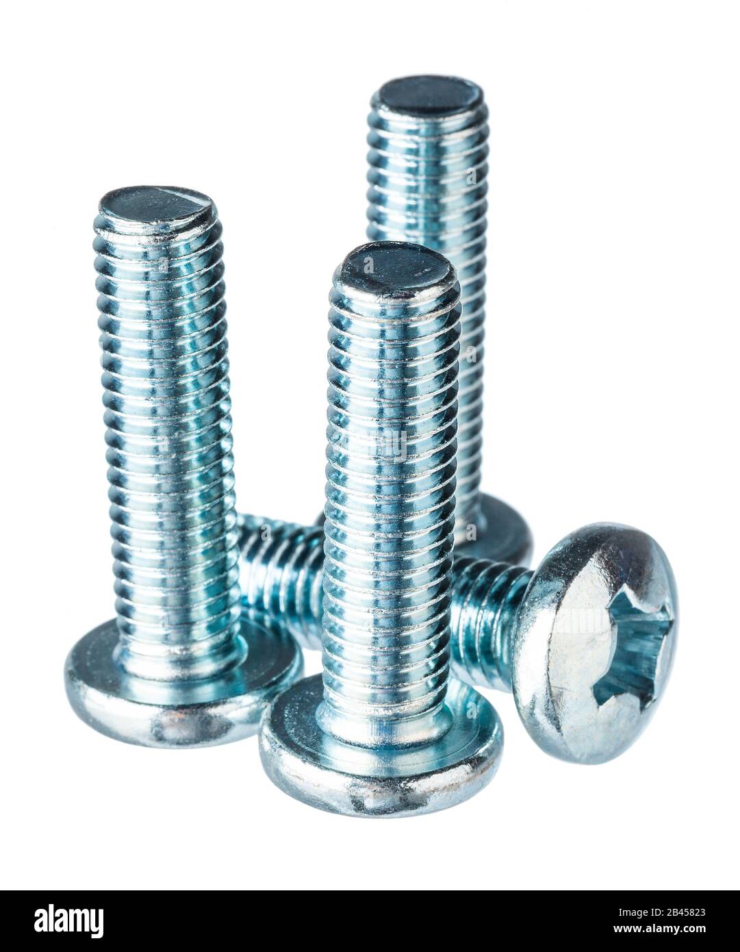 metal bolt isolated on white background. creative photo Stock Photo - Alamy