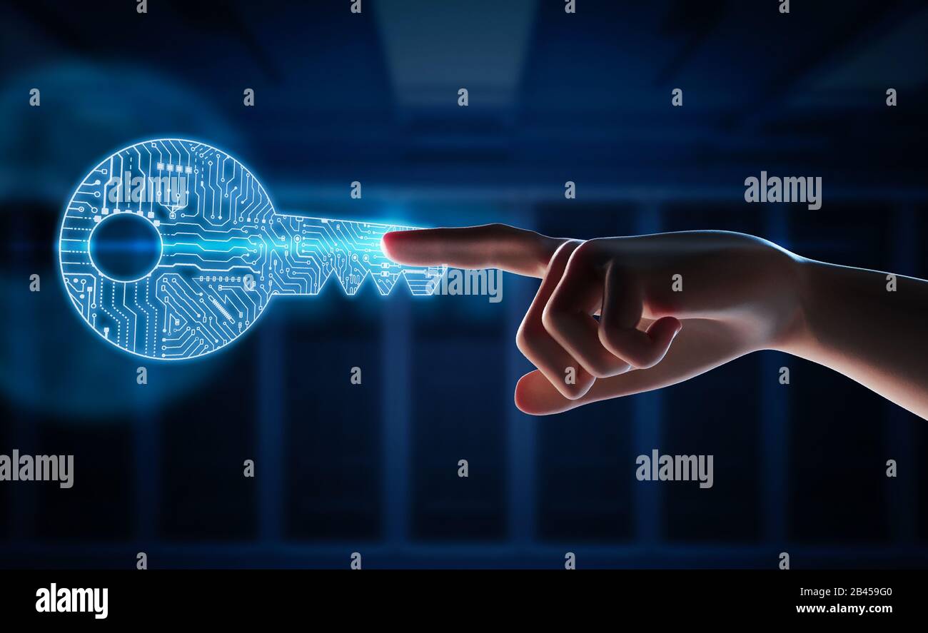 Digital key hi-res stock photography and images - Alamy