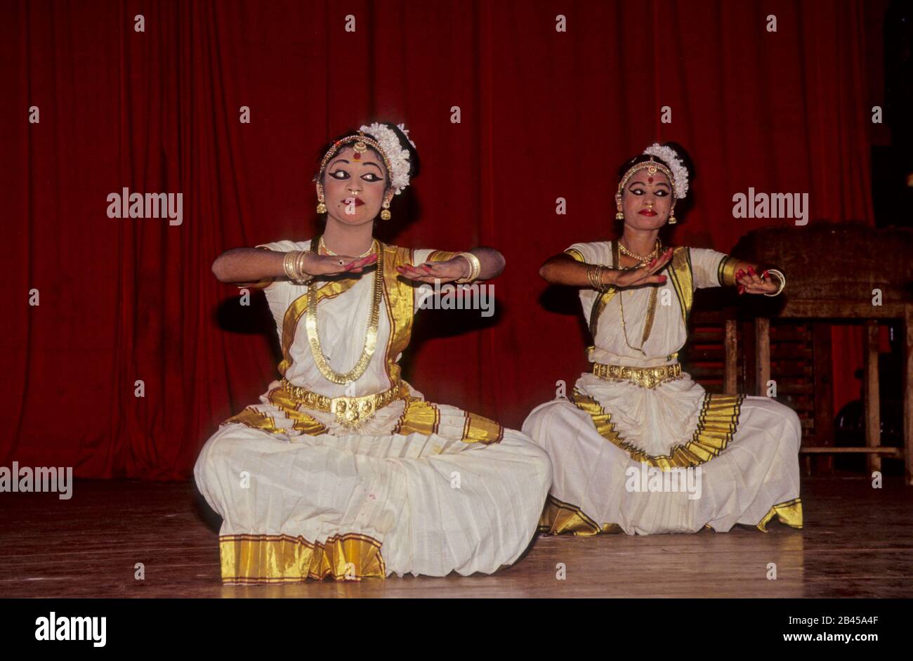 Mohini Attam, classical dance, kerala, India, Asia Stock Photo - Alamy