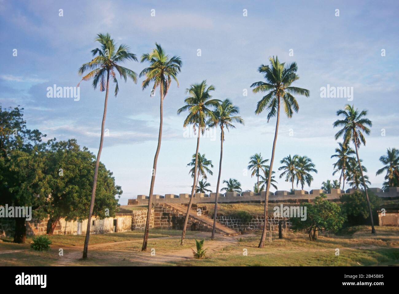 Vattakottai fort in kanyakumari at tamil nadu, India, Asia Stock Photo ...
