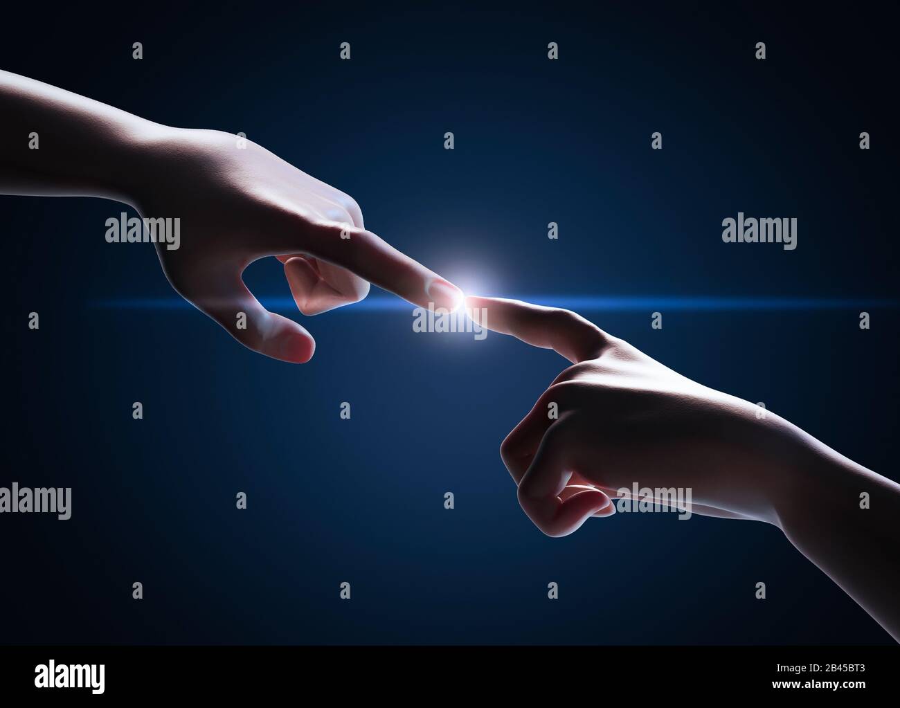 Cooperate with connection hi-res stock photography and images - Alamy