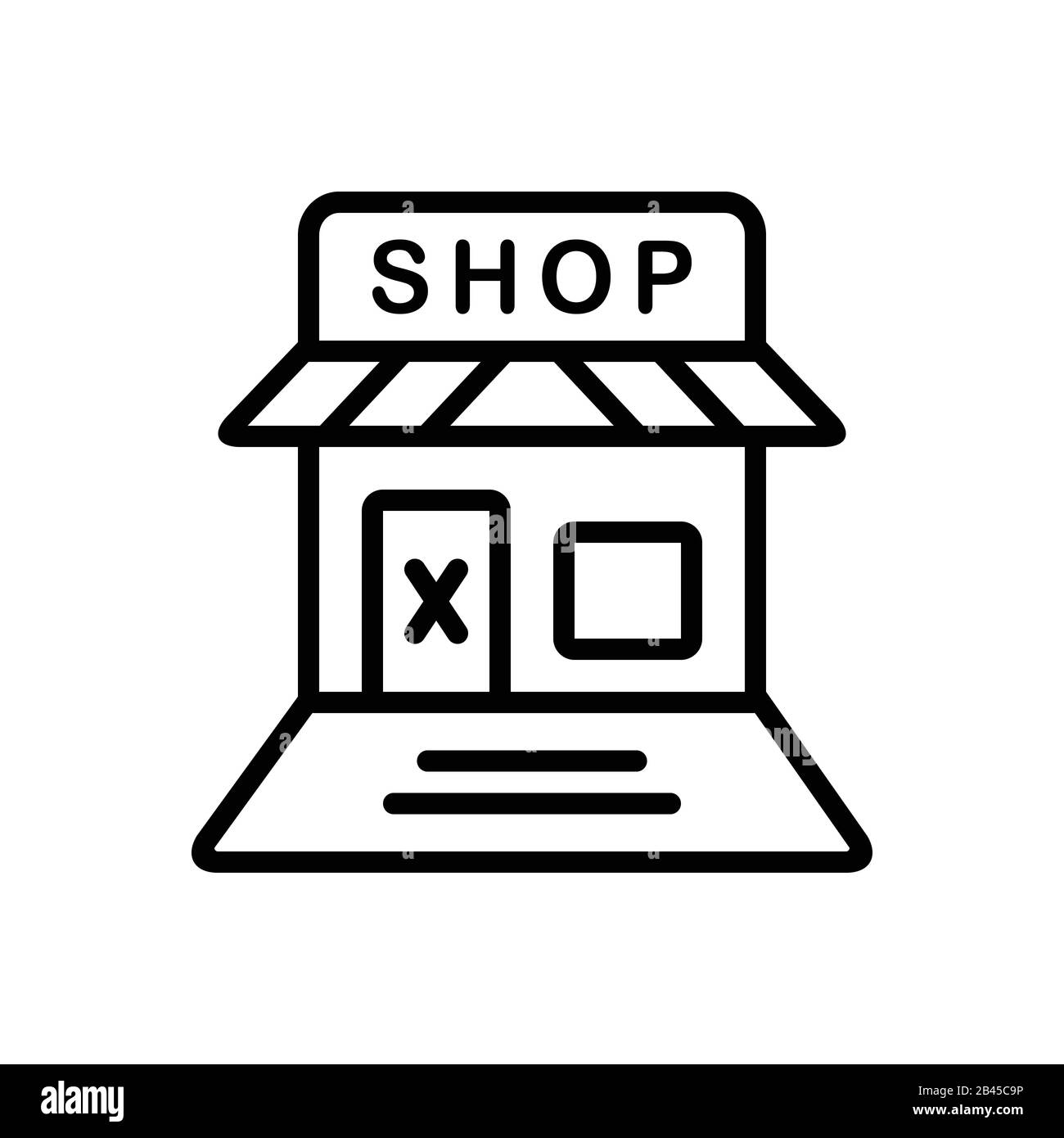 Closed shop icon Stock Vector Image & Art - Alamy