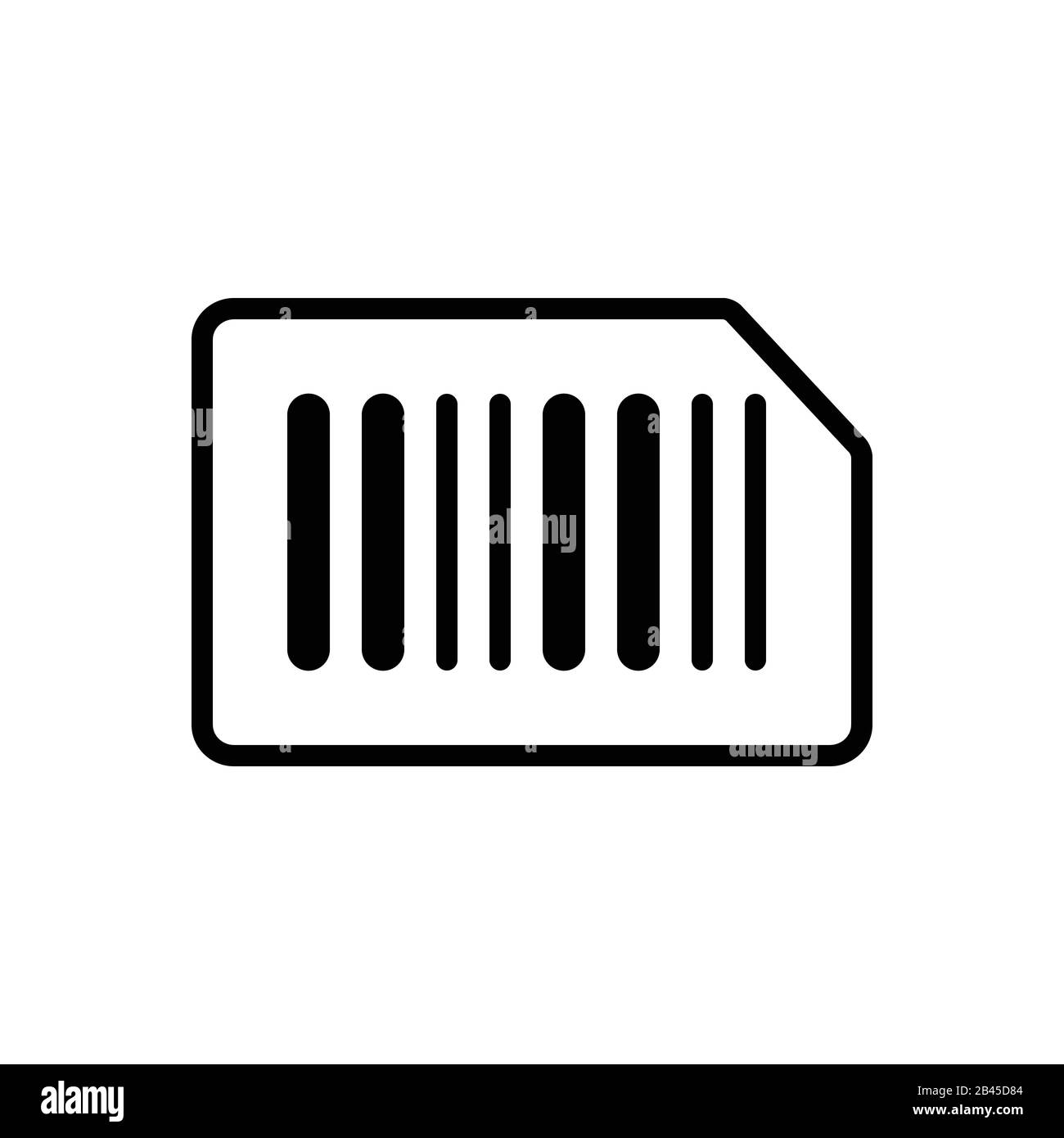 Barcode logo Stock Vector Images - Alamy