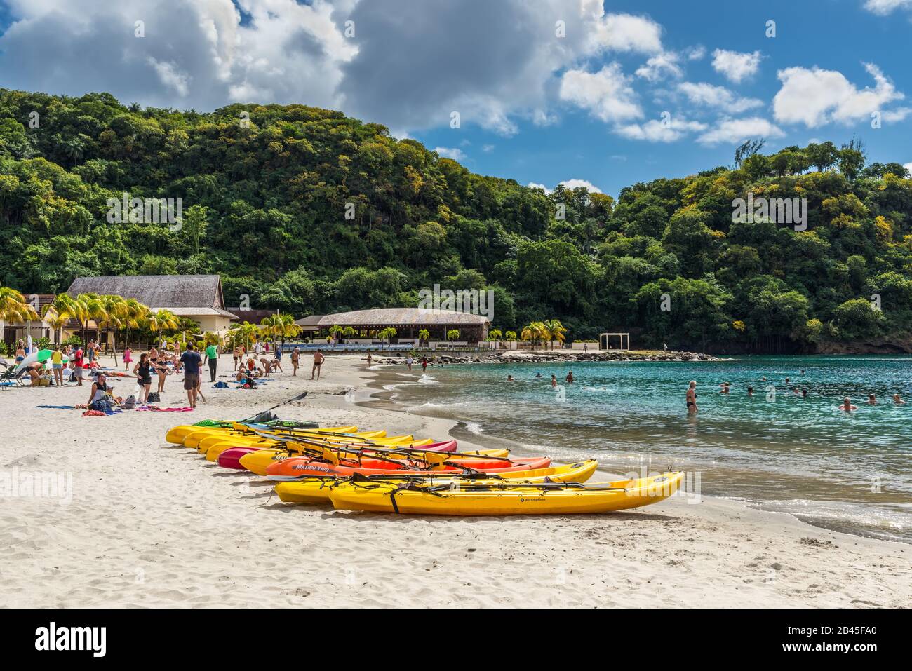 Buccament Bay, St Vincent and the Grenadines - December 19, 2018 ...