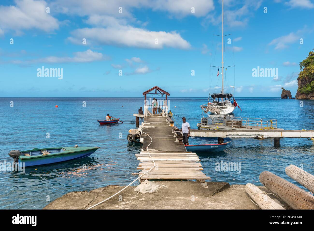 Wallilabou bay hi-res stock photography and images - Alamy