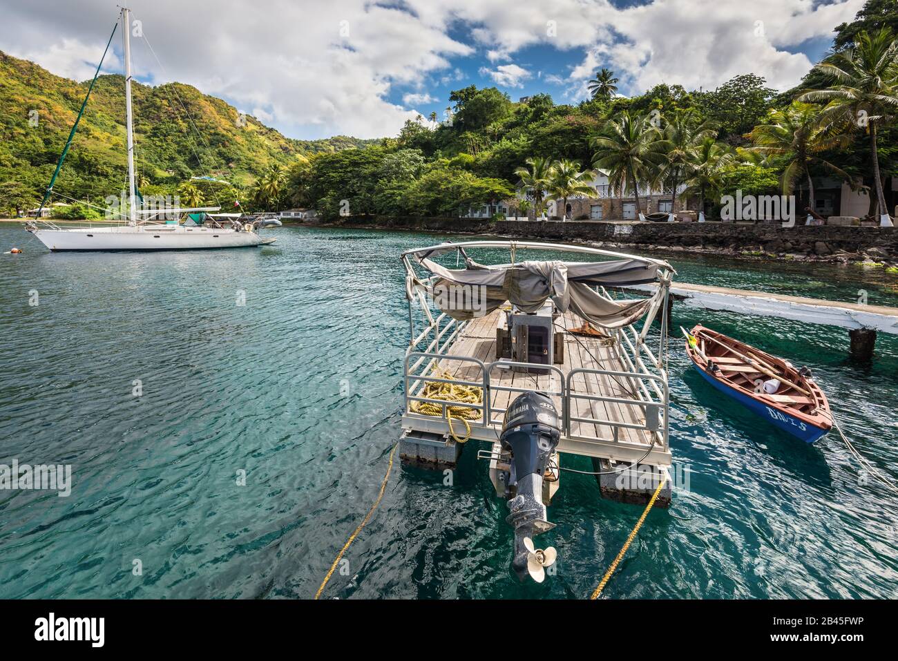 Wallilabou bay hi-res stock photography and images - Alamy