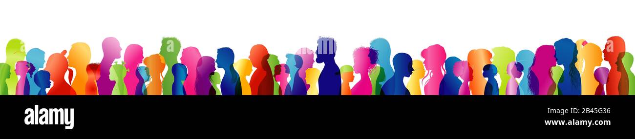 Dialogue diversity people of different ages and multi-ethnic ...