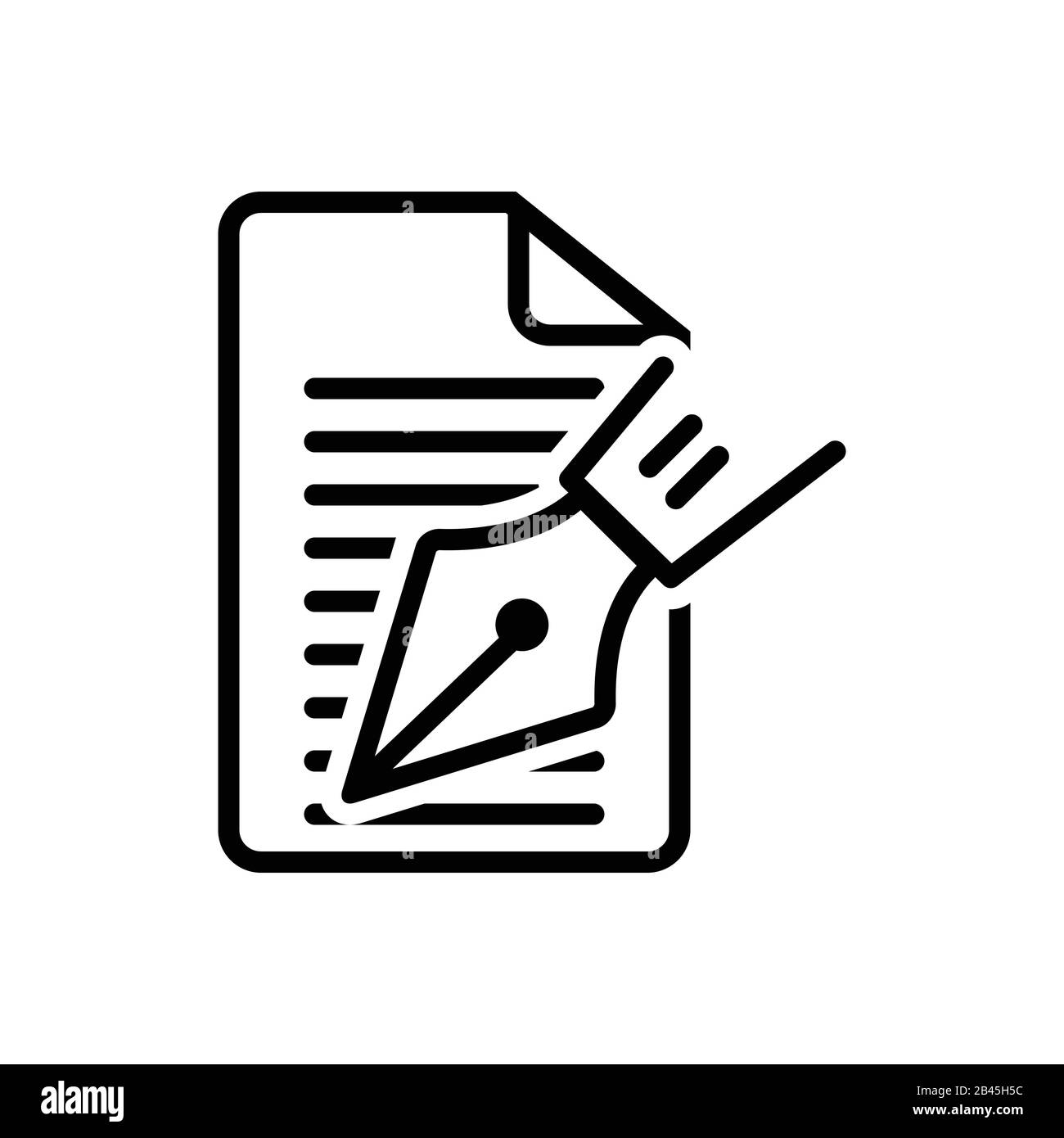 Editorial writer Stock Vector Images - Alamy