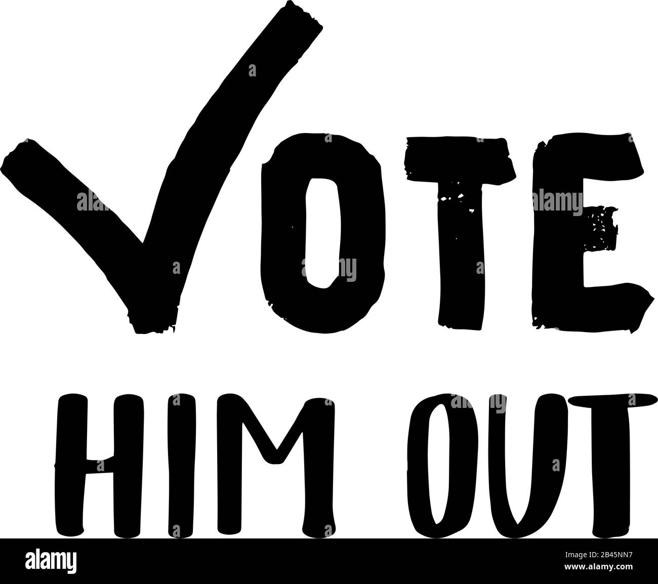 Check mark Vote 2020.US American presidential election 2020.Vector ...