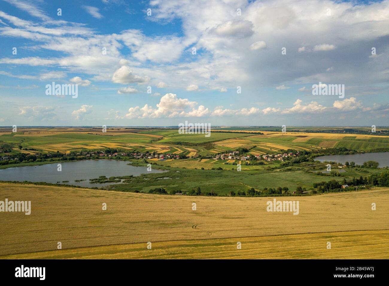 Patched Fields High Resolution Stock Photography and Images - Alamy