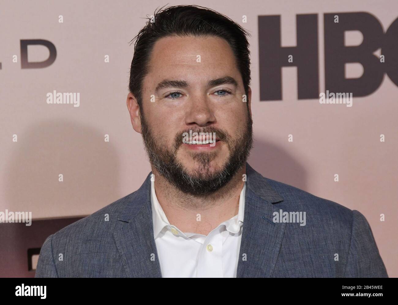 Los Angeles, USA. 05th Mar, 2020. Matthew Pitts arrives at the HBO's ...