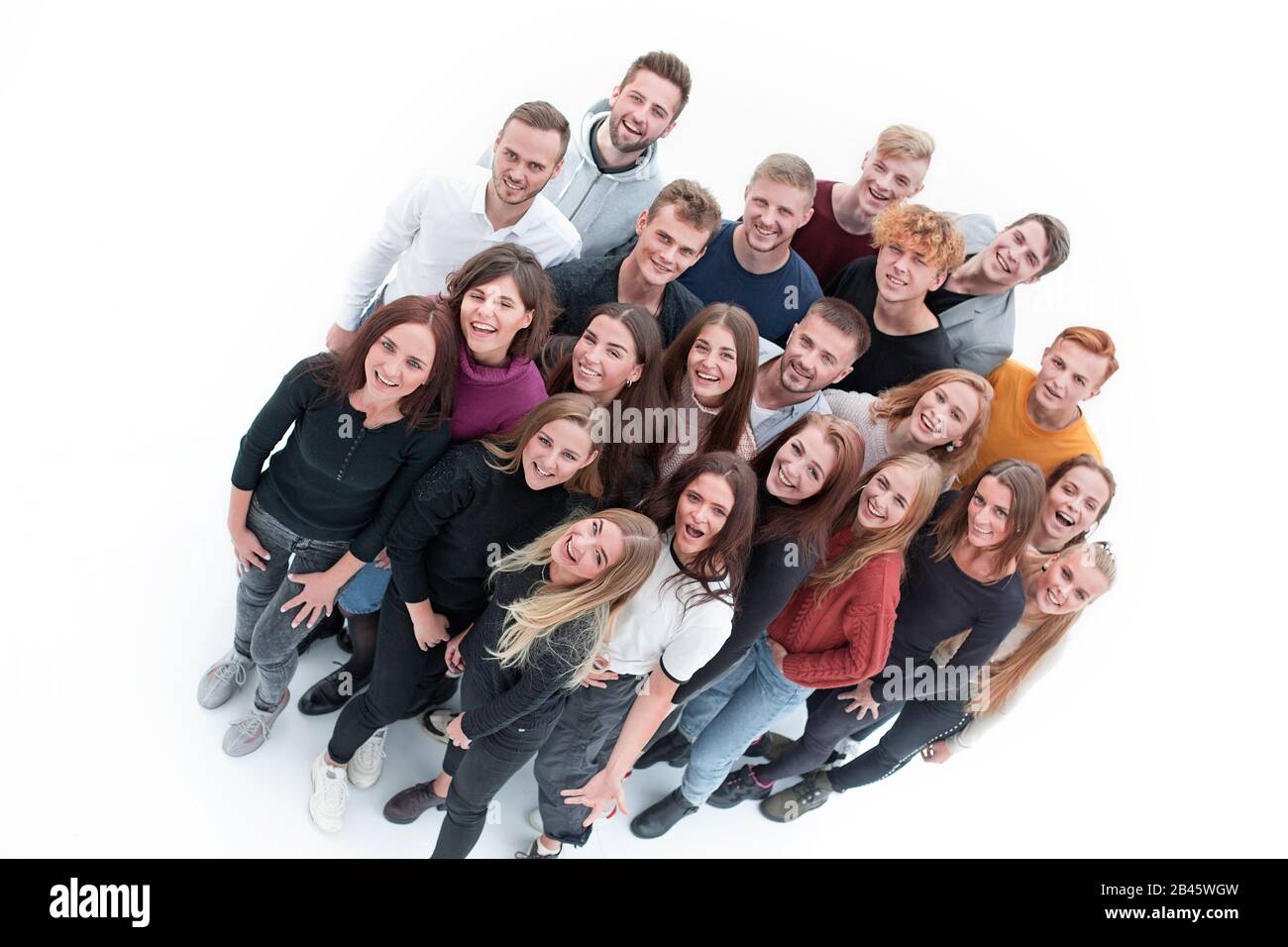 group of young people joining their palms together Stock Photo - Alamy