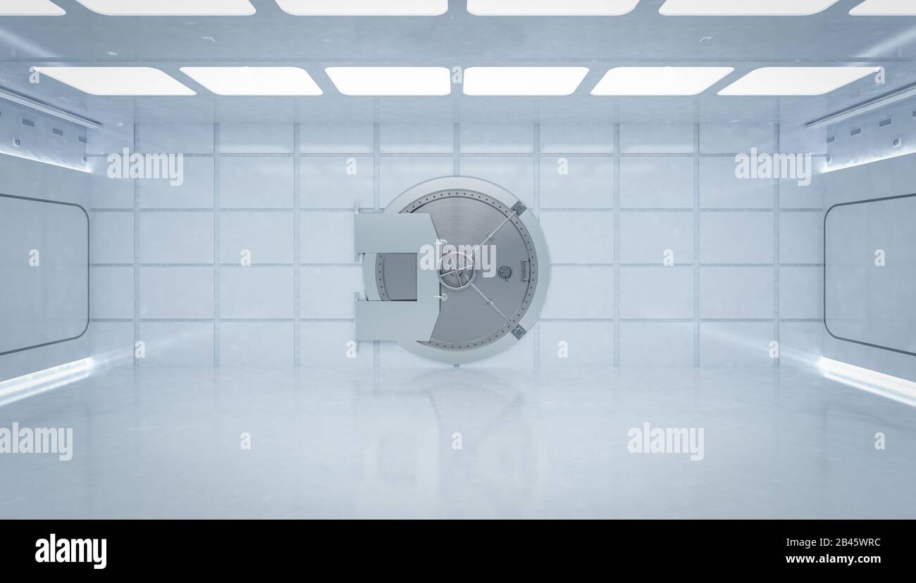 3d interior rendering bank hi-res stock photography and images - Alamy