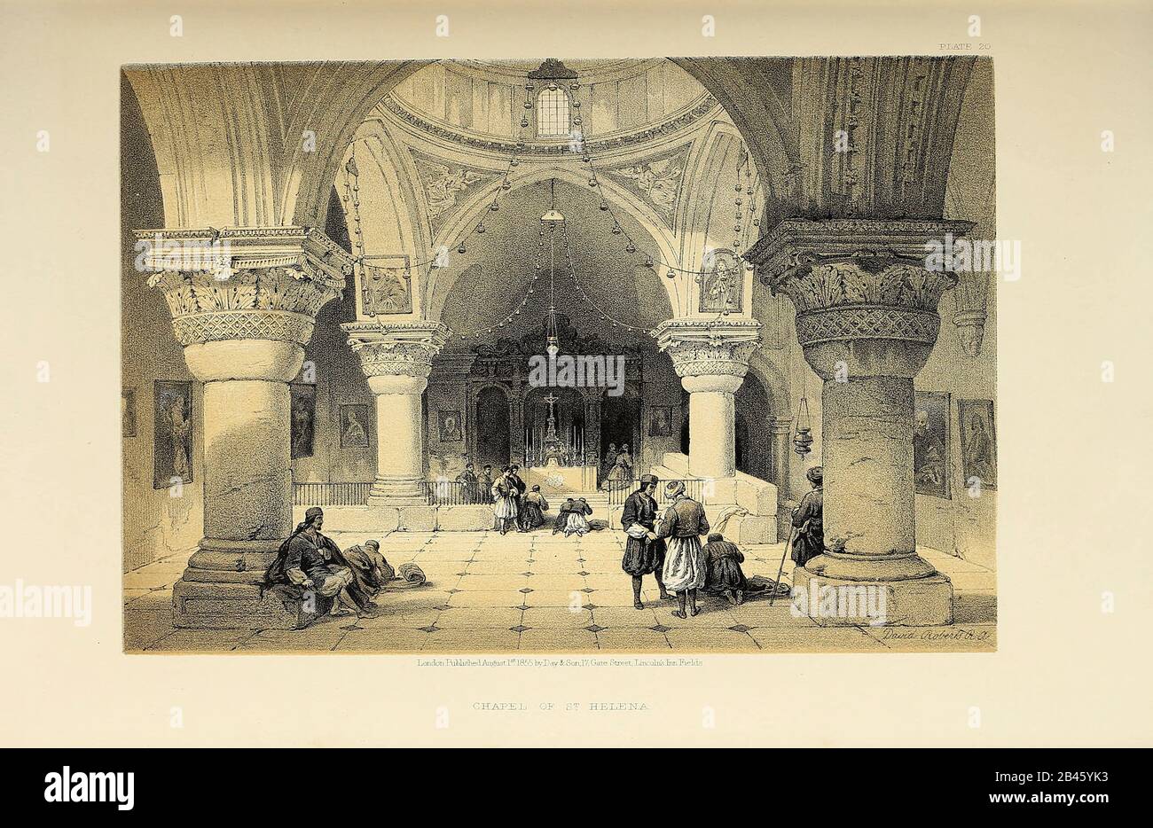 Chapel of st helena jerusalem hi-res stock photography and images - Alamy