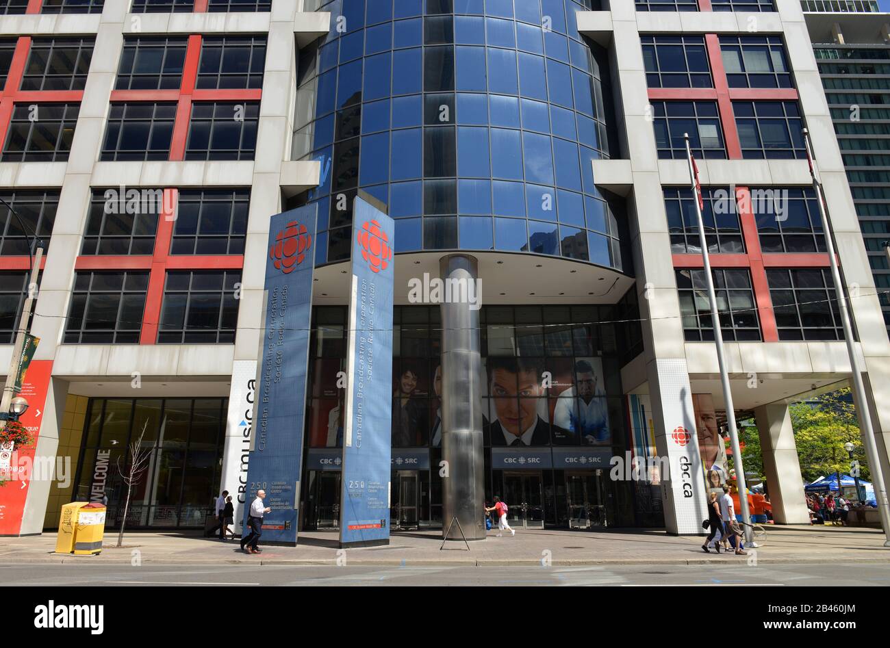 CBC, Downtown, Toronto, Ontario, Kanada Stock Photo - Alamy